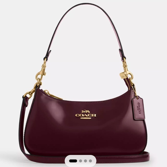 Coach | Bags | Coach Teri Shoulder Bag Merlot | Poshmark